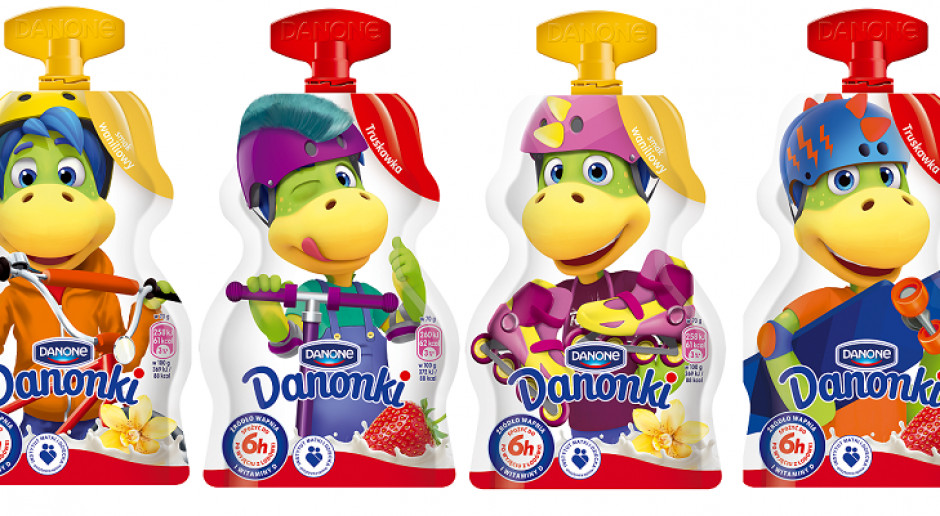 Danonki w saszetce - nowość od Danone