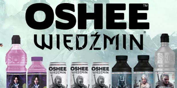 OSHEE wprowadza limitowaną serię napojów sygnowanych marką Wiedźmin
