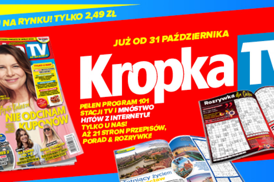 Kropka TV jednak zostanie w Biedronce. Jest nowy wydawca