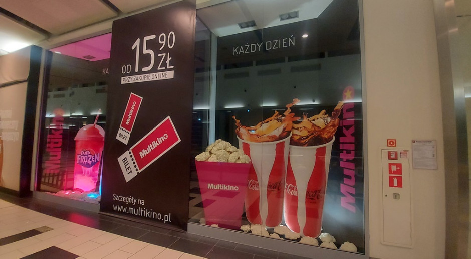 Popcorn, Coca-Cola i Frozen Fanta w reklamach barów Multikina