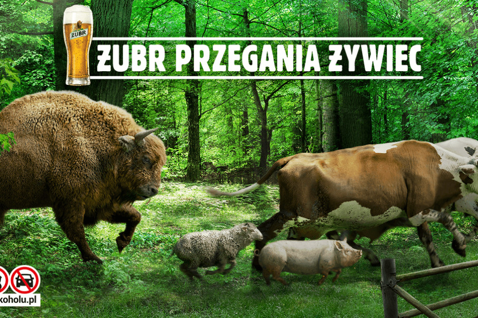 „Żubr przegania żywiec” w kampanii otwierającej piwny sezon