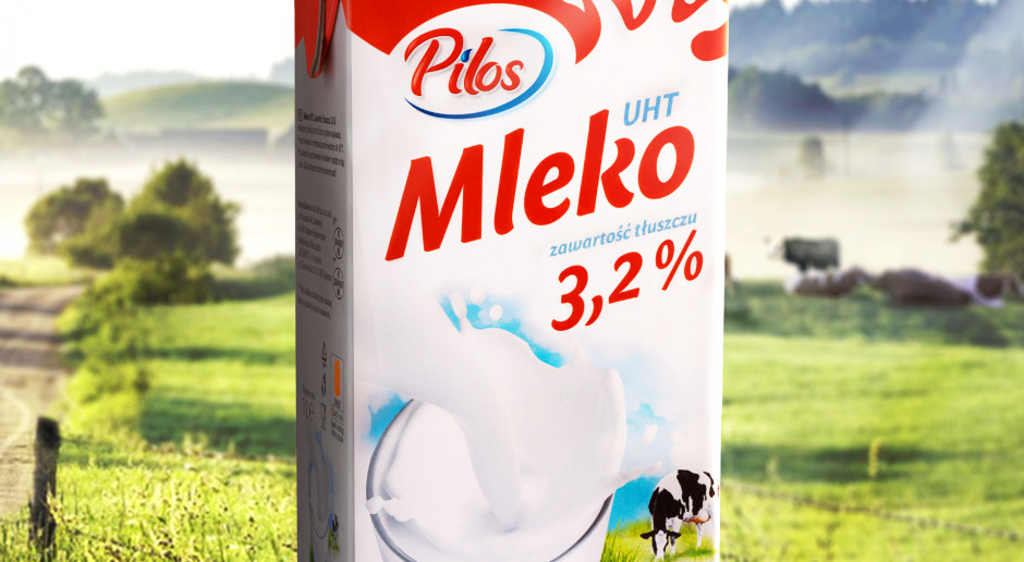 Lidl promuje mleko marki Pilos. Od polskich krów