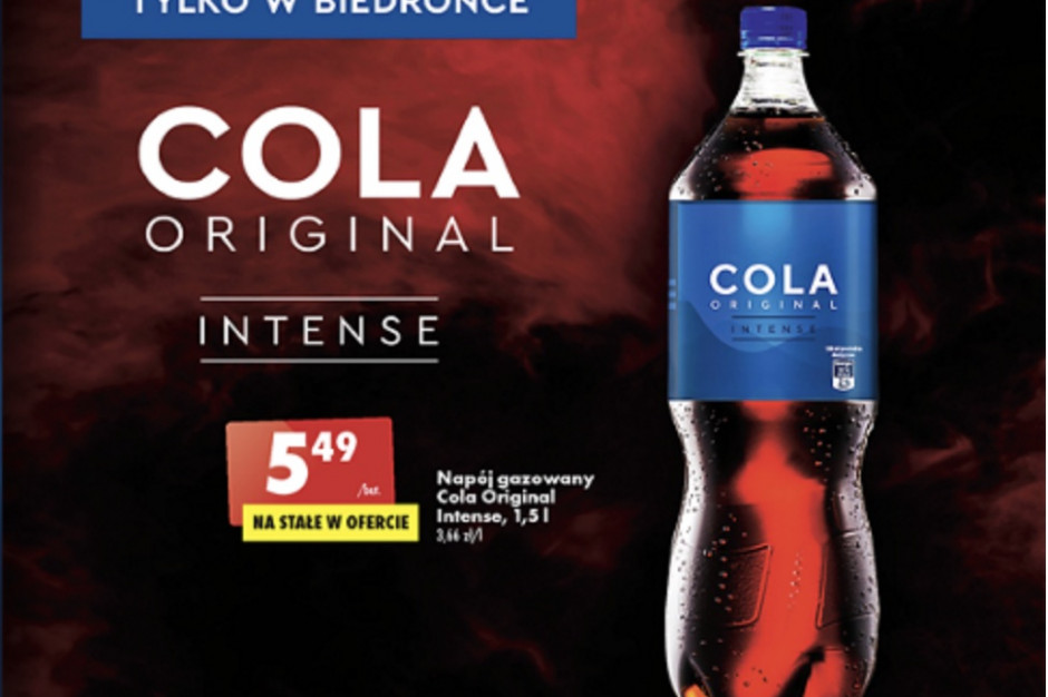 Nowa Cola w Biedronce