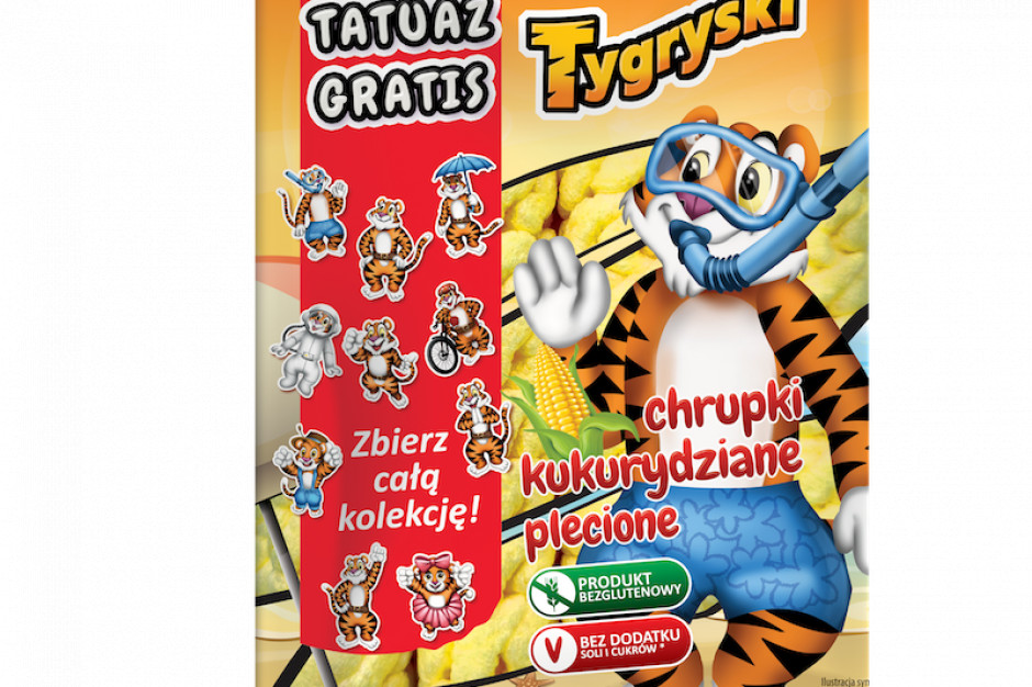 Tygryski plecione z tatuażem. Nowość na sklepowych półkach