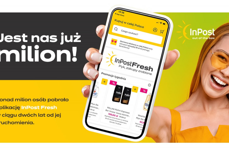 InPost Fresh skończył dwa lata. Ma 180 partnerów handlowych