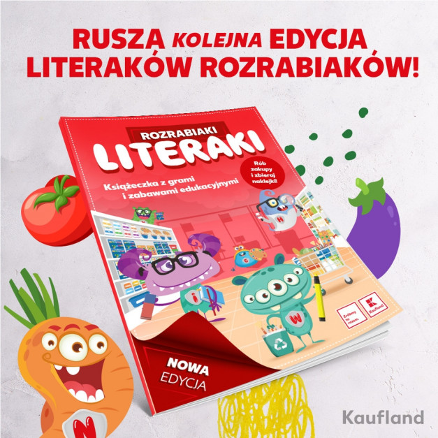 Rozrabiaki Literaki ponownie w Kaufland