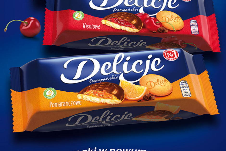 Delicje Szampańskie w nowych opakowaniach