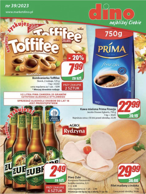 Duże promocje na Dzień Kawy w Dino