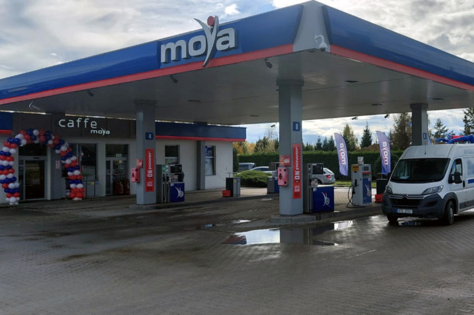 Nowe stacje MOYA i nowy energetyk