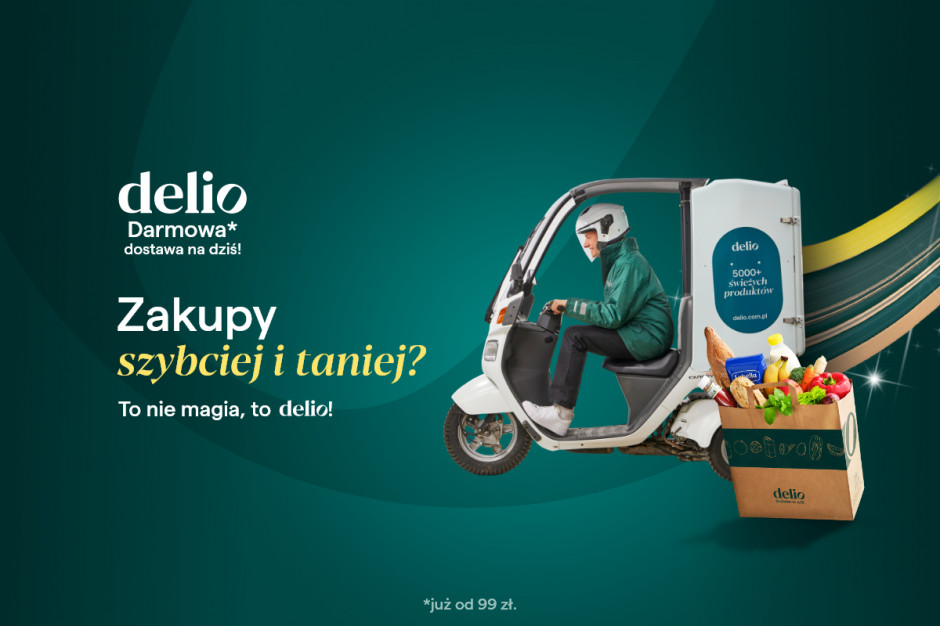 Magicznie szybkie i tanie zakupy w supermarkecie online - delio