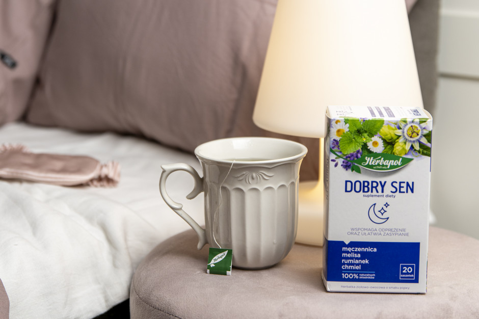 Dobry sen w saszetce podany. Herbapol z nowym produktem