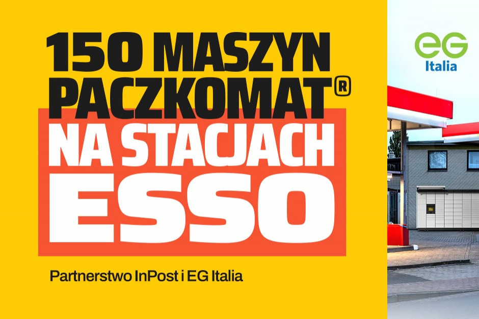 Paczkomaty InPost na stacjach paliw ESSO we Włoszech