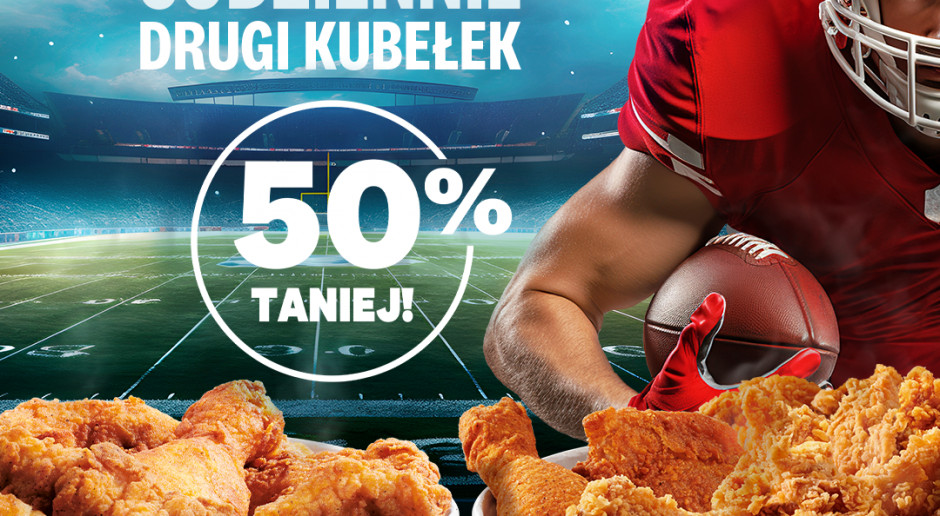 Drugi kubełek KFC 50 proc. taniej. Jaka okazja?