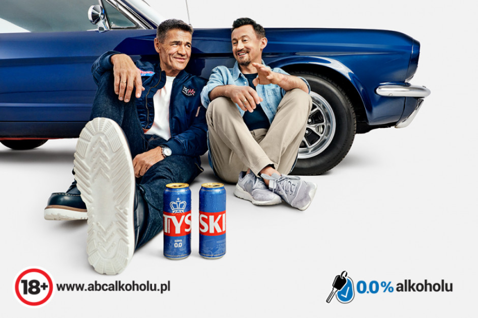 Dwaj sportowcy w kampanii piwa Tyskie Zero