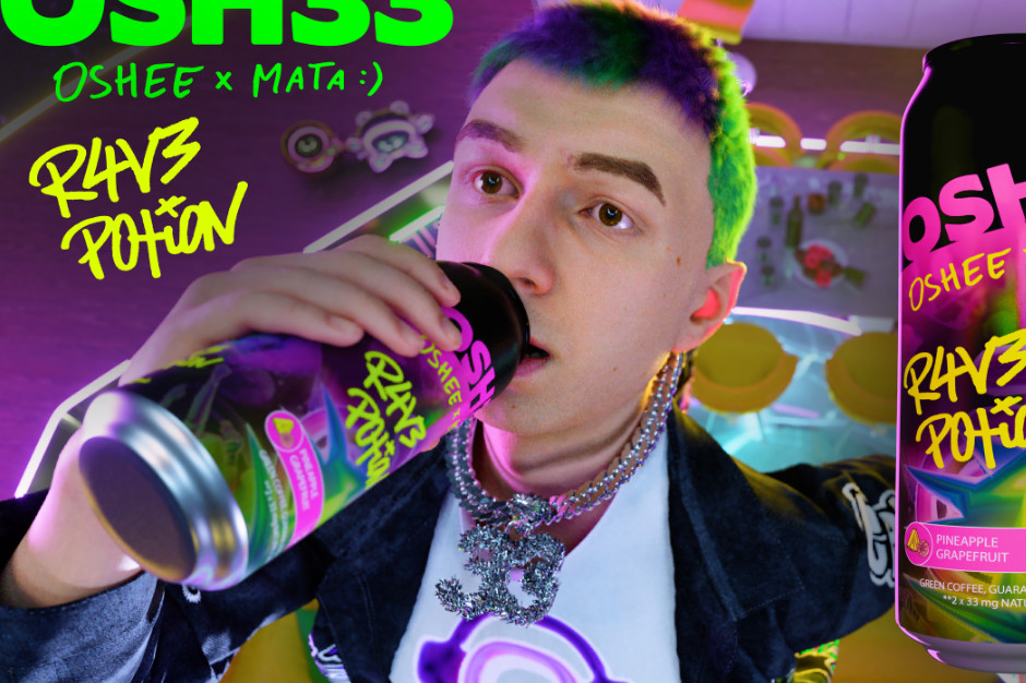 Napój znanego rapera i OSHEE dziś pojawił się w największej sieci ...