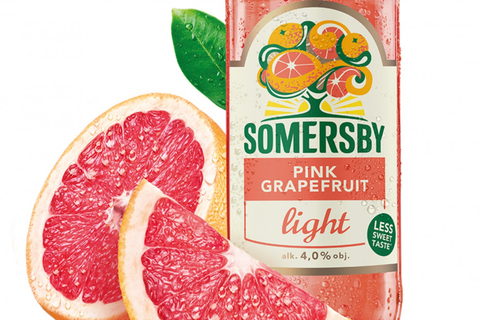 Nowość od Carlsberg Polska: Somersby Pink Grapefruit Light