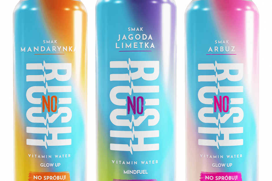 NoRush - napój o smaku mandarynki i jagody bez mandarynki i jagody w ...