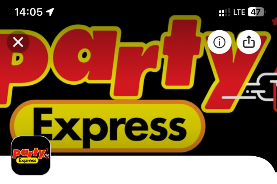 Party Express - nowa usługa od Glovo i Biedronki