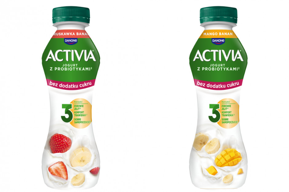 Activia rozwija ofertę bez dodatku cukru