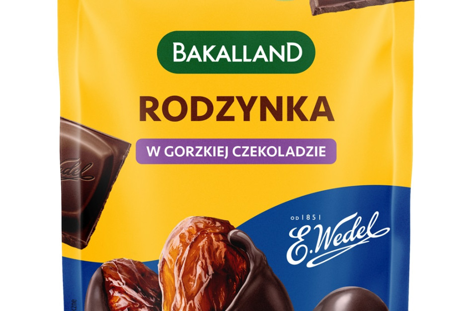 Bakalland i E.Wedel łączą siły w nowej linii bakalii w czekoladzie