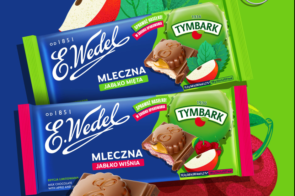 Współpraca E.Wedel i Tymbark - limitowana edycja czekolad