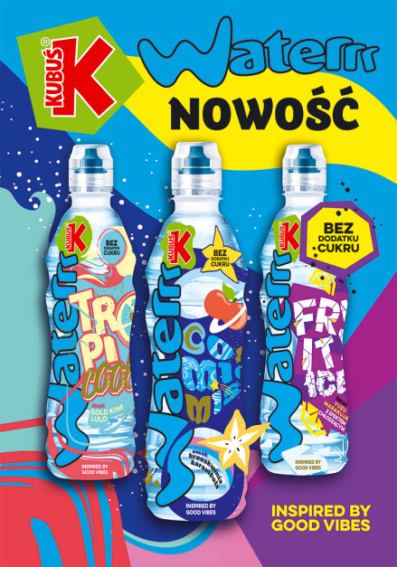 Kubuś Waterrr zaskakuje nowymi letnimi smakami