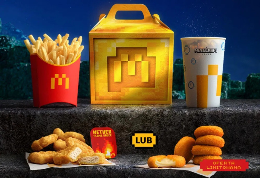 Nowy zestaw w McDonald’s. Oferta inspirowana światem popularnej gry Nowy zestaw w McDonald’s. Oferta inspirowana światem popularnej gry
