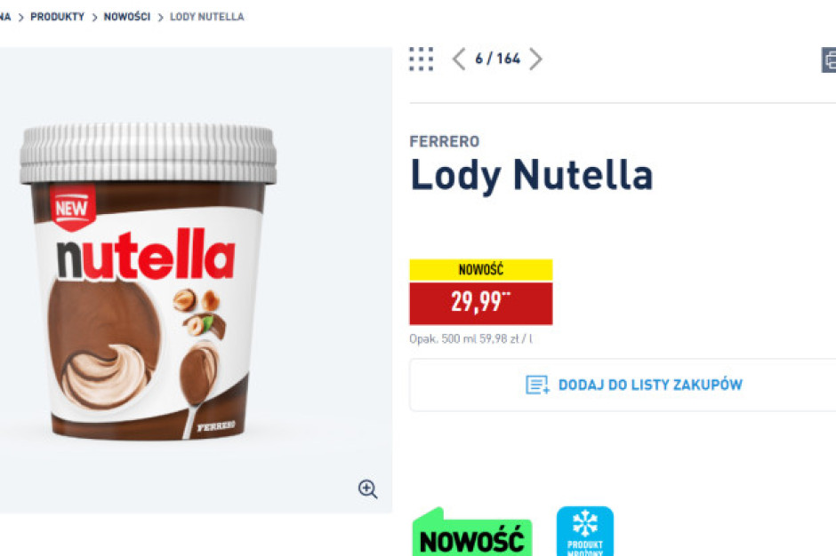Nutella w zaskakującej formie. Nowy produkt dostępny w Aldi