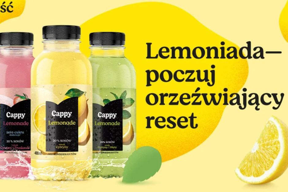 Cappy Lemonade - nowość od Coca-Coli