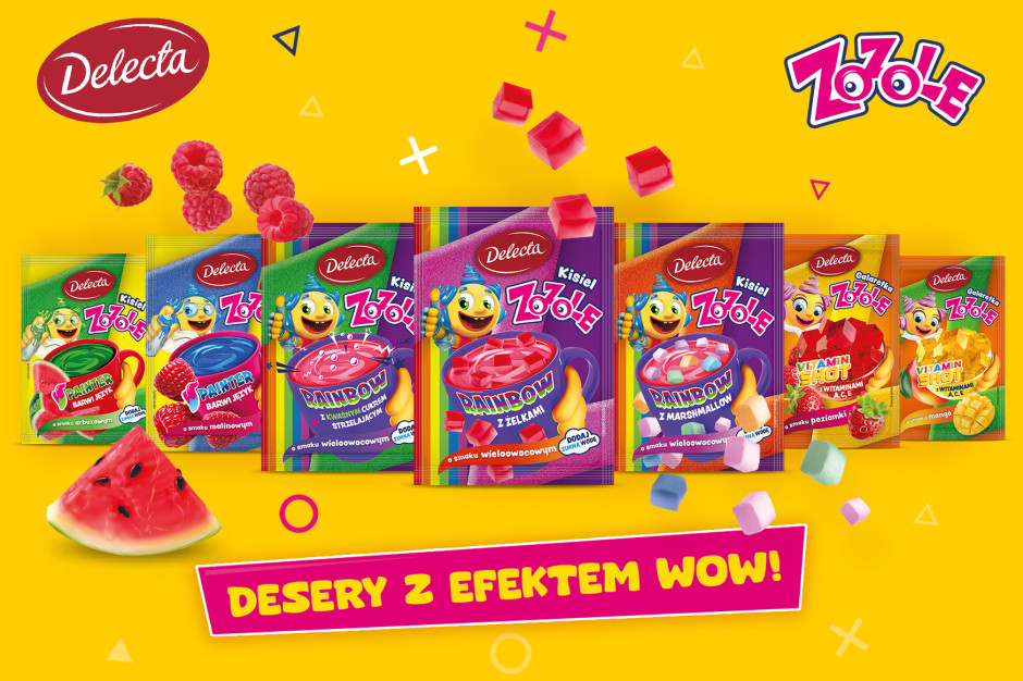 Delecta i Zozole łączą siły. Nowości na rynku deserów