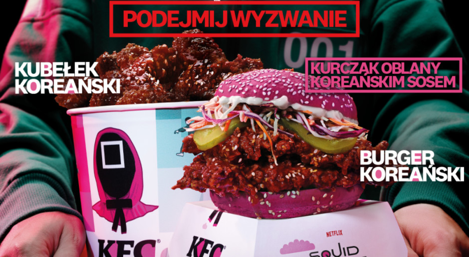 Zestaw KFC i Squid Game już dostępny w Polsce