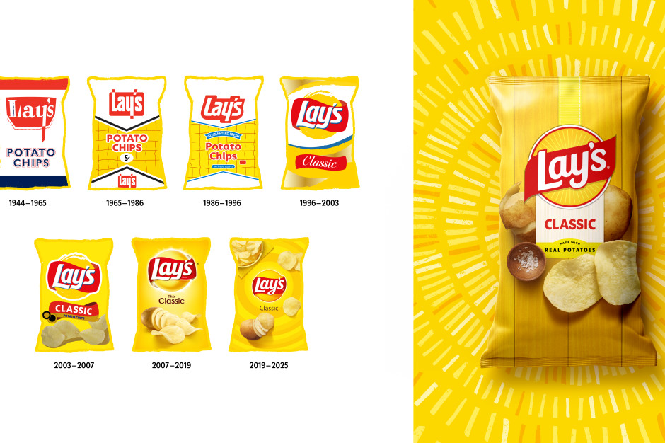 Chipsy Lay’s mają nowe logo. Nowa era marki